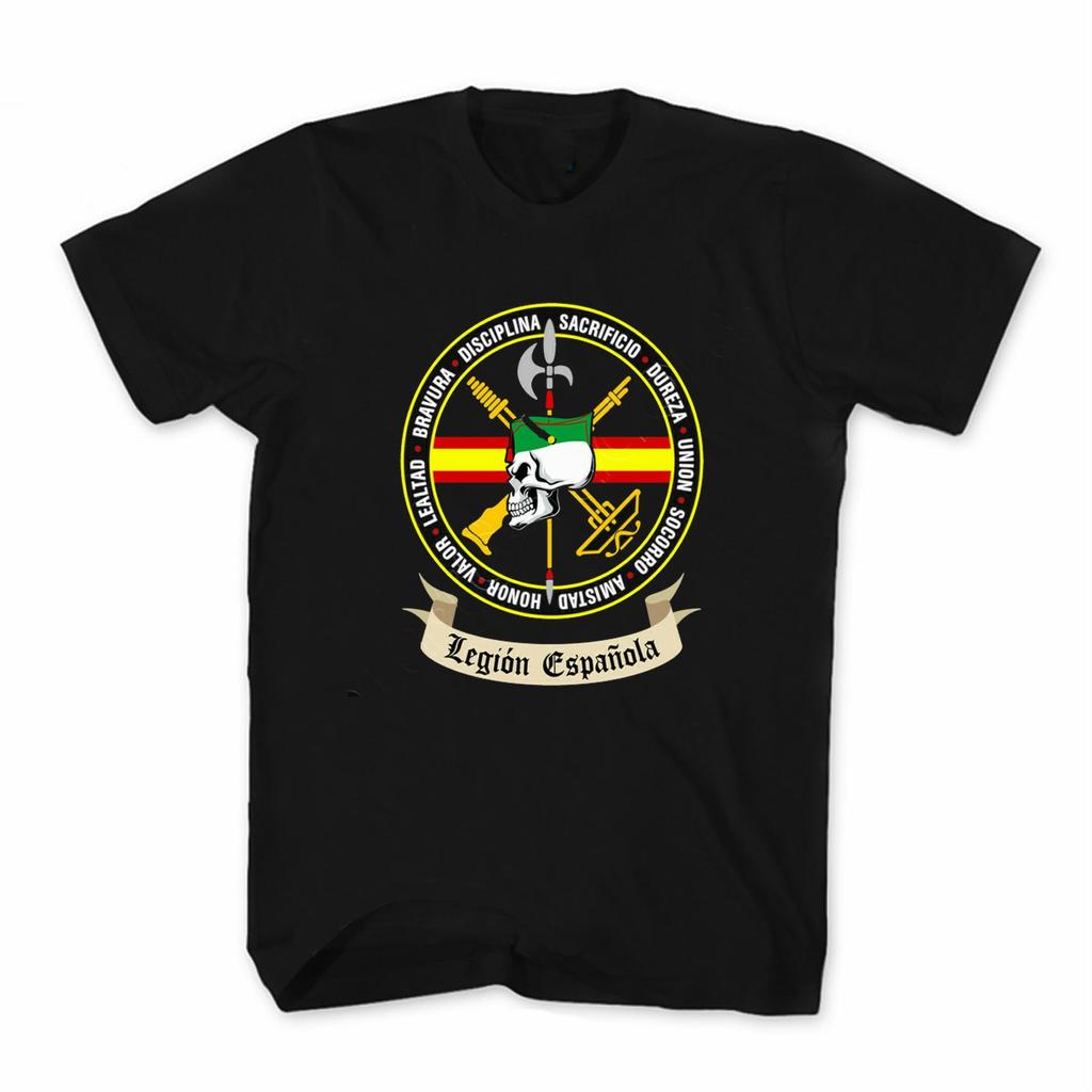 Cheap Legion Calavera Emblem Spanish Foreign Legion T-Shirt Summer ...