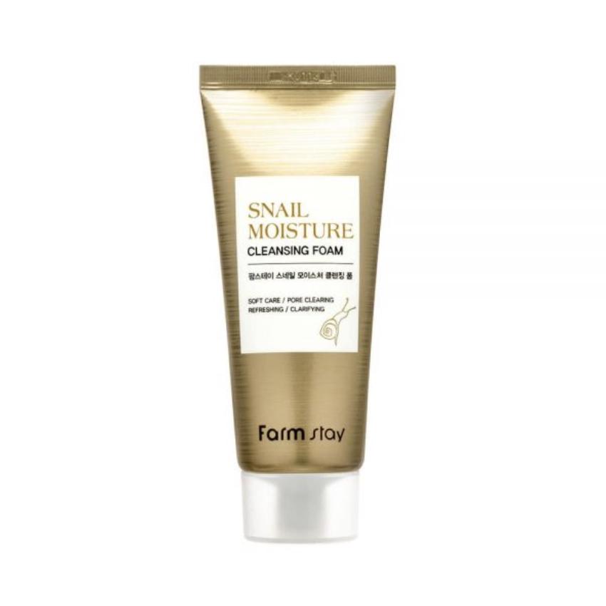 Buy FARM STAY Snail Moisture Cleansing Foam 100ml at affordable prices ...