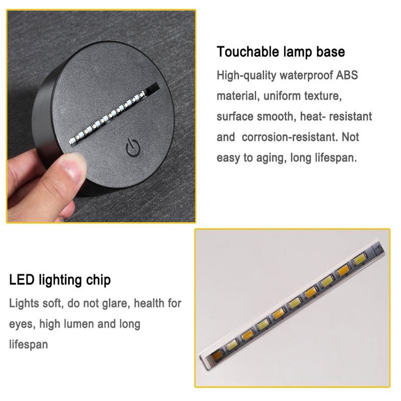 Buy Christmas Tree LED Night Light Room Bedside Lamp Atmosphere Lamps ...