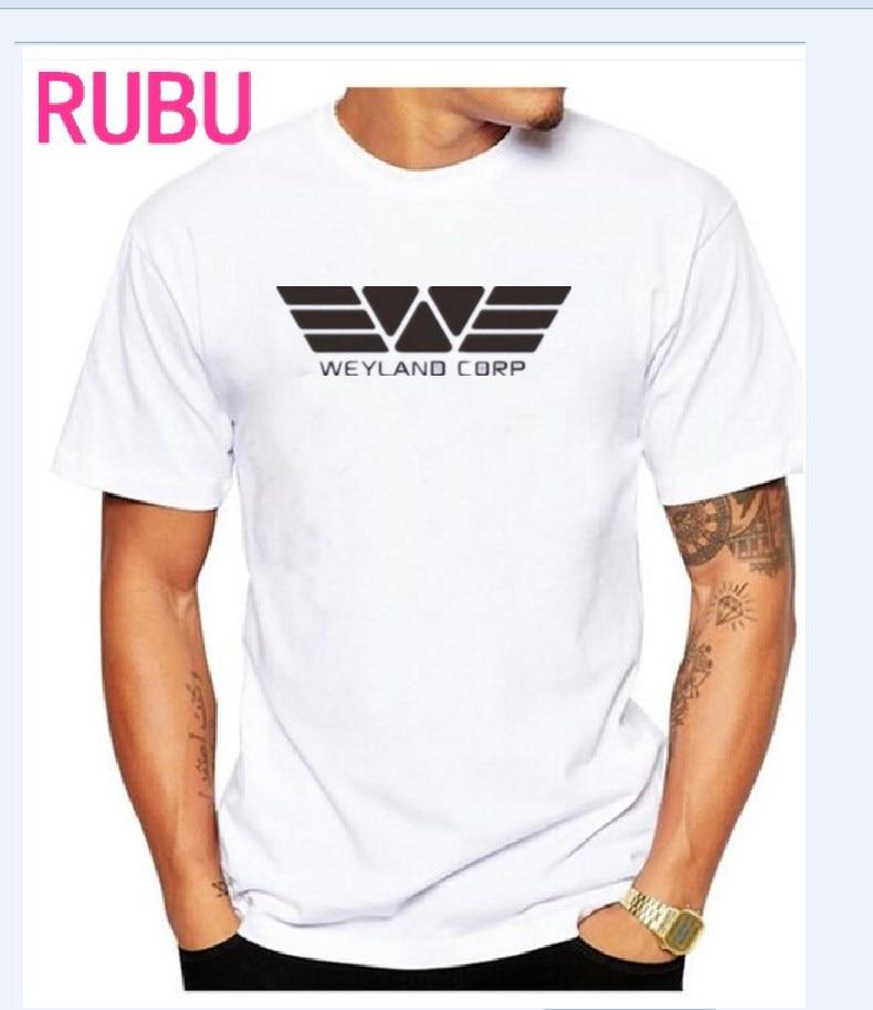 Buy WEYLAND CORP T SHIRT ALIENS YUTANI PROMETHEUS ALIEN PREDATOR FUNNY ...