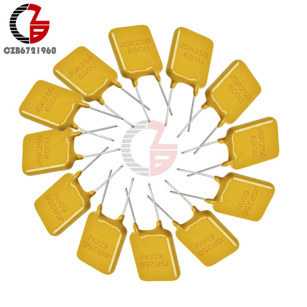 20Pcs PolySwitch Resettable Fuse Poly Switch Fuse Polyfuse 0.65A 250V ...