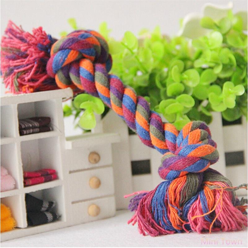 Puppy Dog Pet Toy Cotton Braided Bone Rope Chew Knot uygun fiyatlı satın alın - fiyat, ücretsiz ...