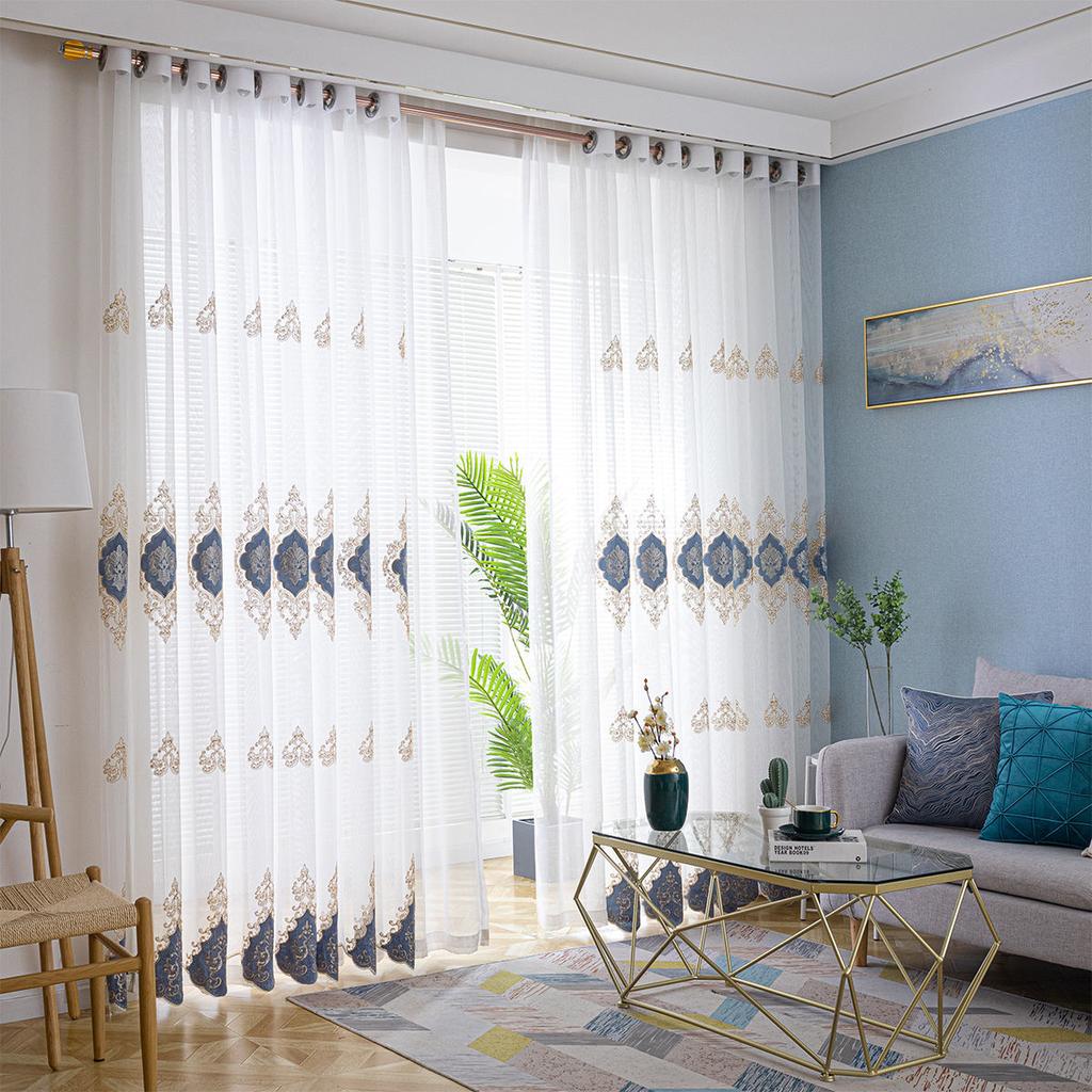 Cheap Simple Curtains Fashionable Breathable Privacy Window Screen ...
