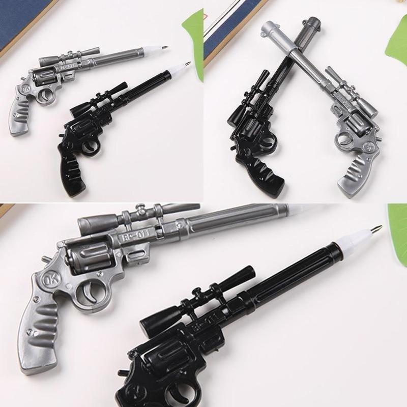 Buy Cute Funny Pens Rollerball Pen School Papelaria Creative Gold Gun ...