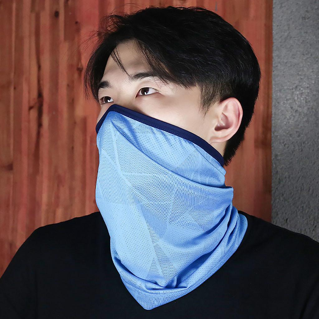 Buy Aominuo Breathable Quick-drying Turban With Seam Mask For Dustproof ...