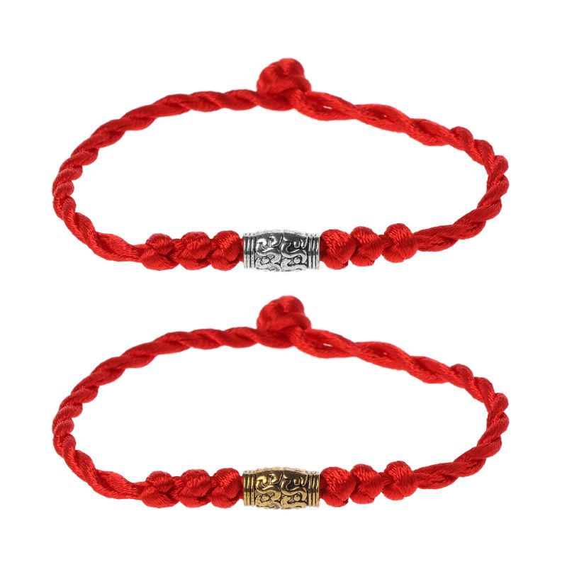 Buy Handmade Chinese Feng Shui Lucky Kabbalah Red String Bracelets ...