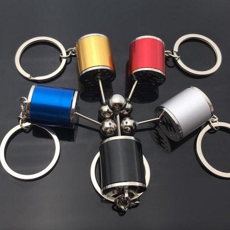Buy 5 Colors Keyring Creativity Zinc Alloy Key Chain Individuality at ...