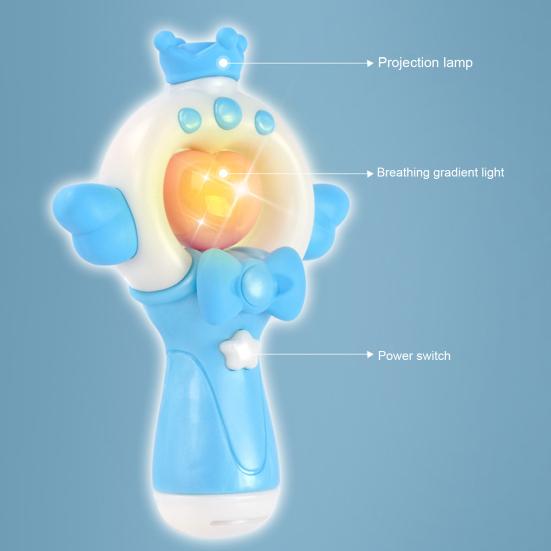 Satın alın LED Glowing Stick Cute Starry Sky Projection Girl Luminous ...
