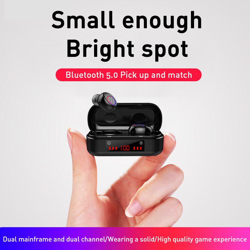 Buy Mini TWS V7 HD Stereo Sound Sport Waterproof Wireless Bluetooth 5.0 ...