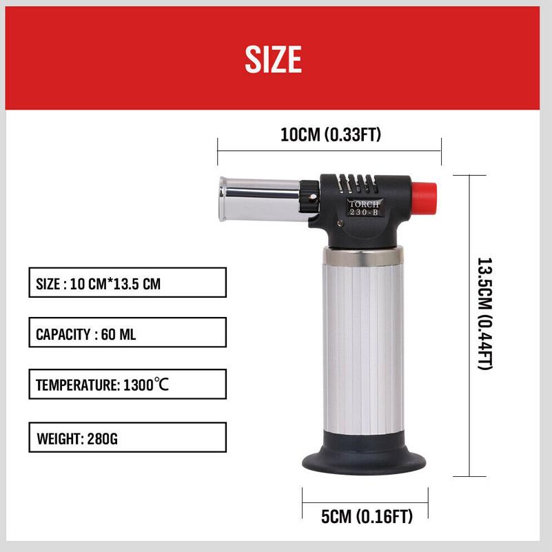 Buy Jet Torch Gun for Brazing Soldering DIY Jewelry Heat Shrinking ...