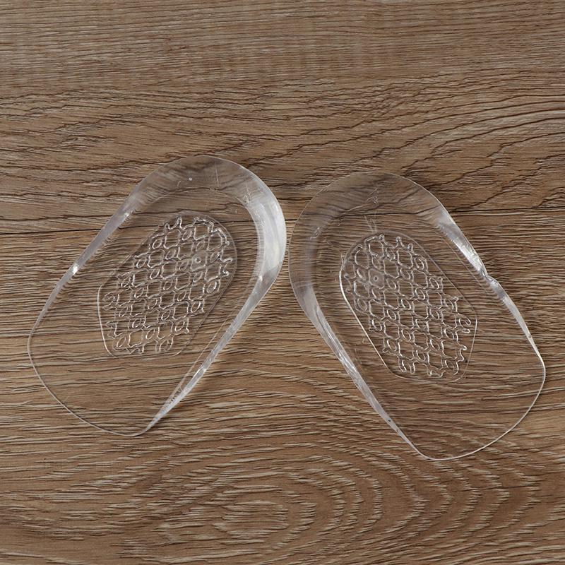 Buy 1 Pair Clear Heel Insoles Shoes Massage Cushion Silicone Gel ...