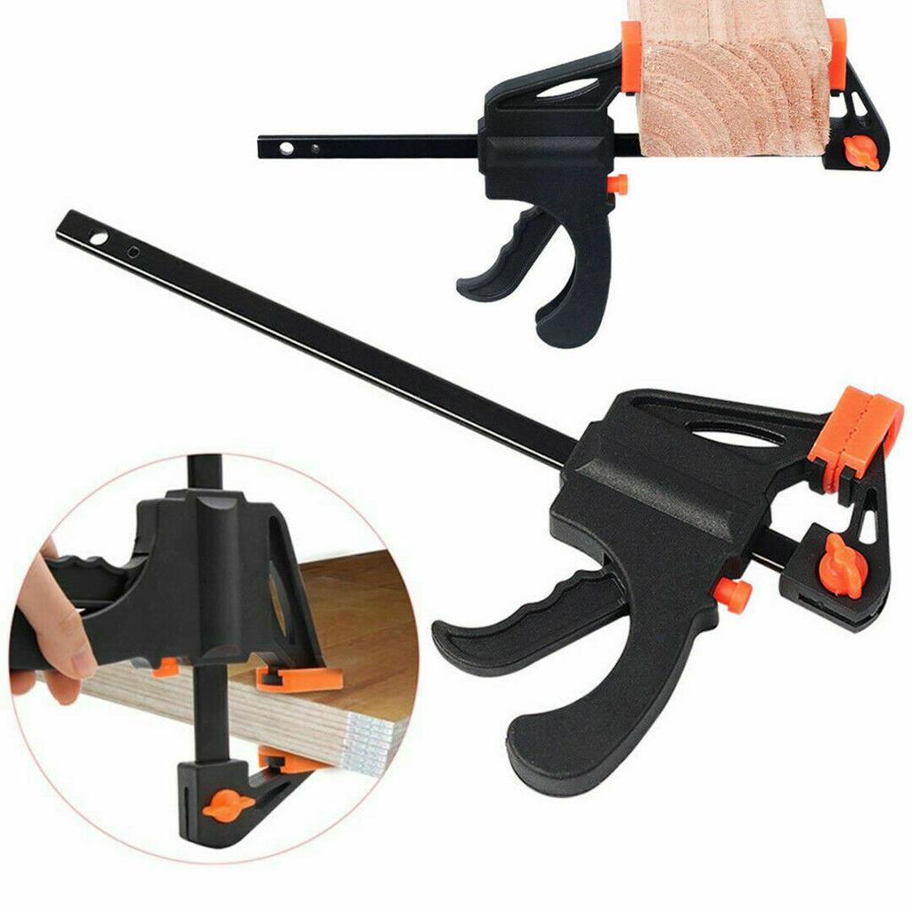 Buy Adjustable Quick Woodworking Clip Quick Grip Squeeze Clamp Tool ...