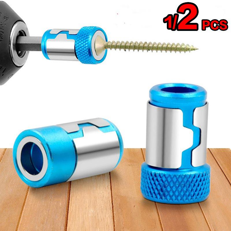 Buy 1/2Pcs Universal Magnetic Ring Alloy Magnetic Ring Screwdriver Bits ...