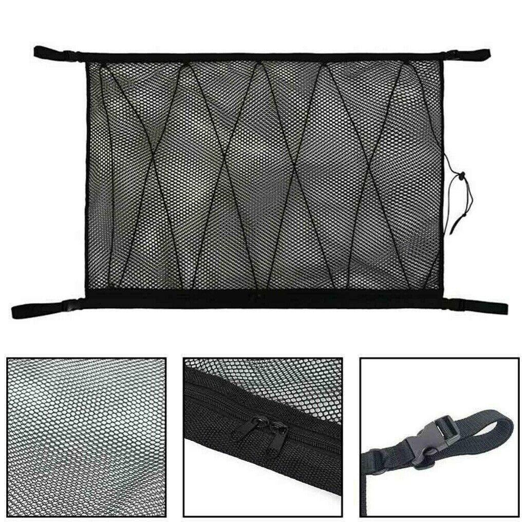 Buy For Camper Van Caravan Car Roof Ceiling Cargo Net Mesh Storage Bag ...
