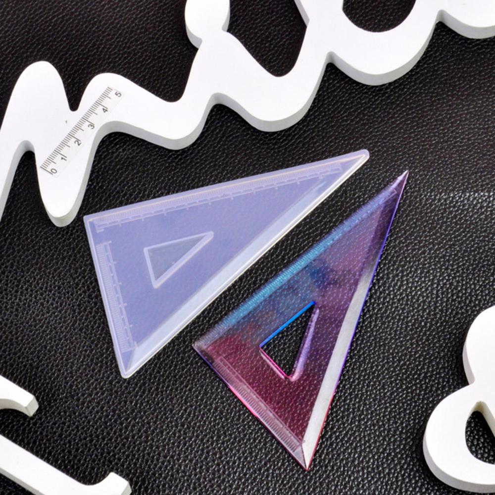 Buy Mirror Ruler Silicone Mold DIY Crystal Epoxy Uv Glue Right Angle ...