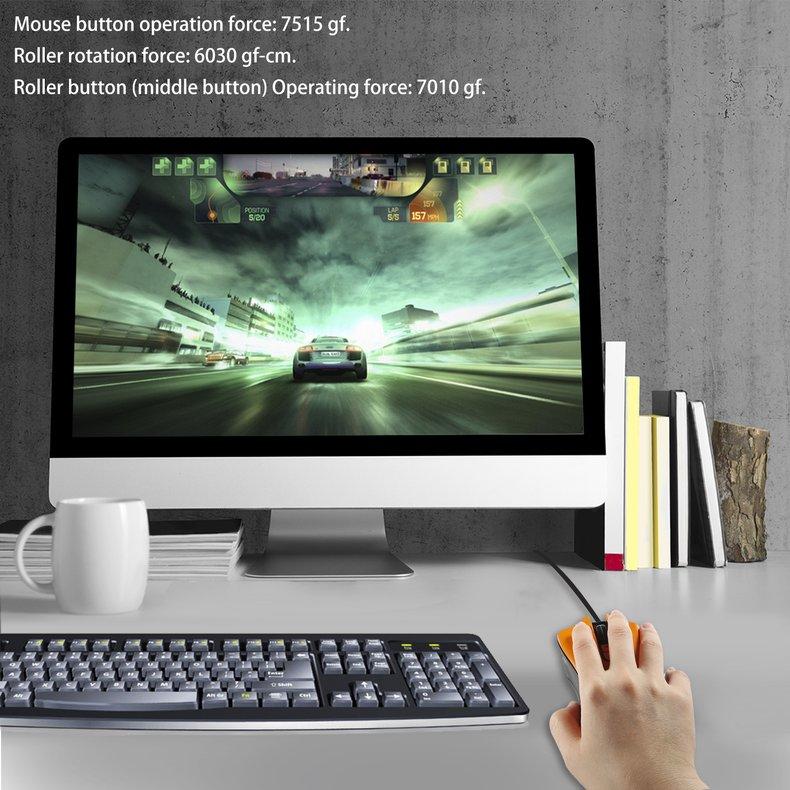 Buy Tech Giant 5D 4000 DPI 5V 100mA 4 Buttons LED USB Interface Wired ...