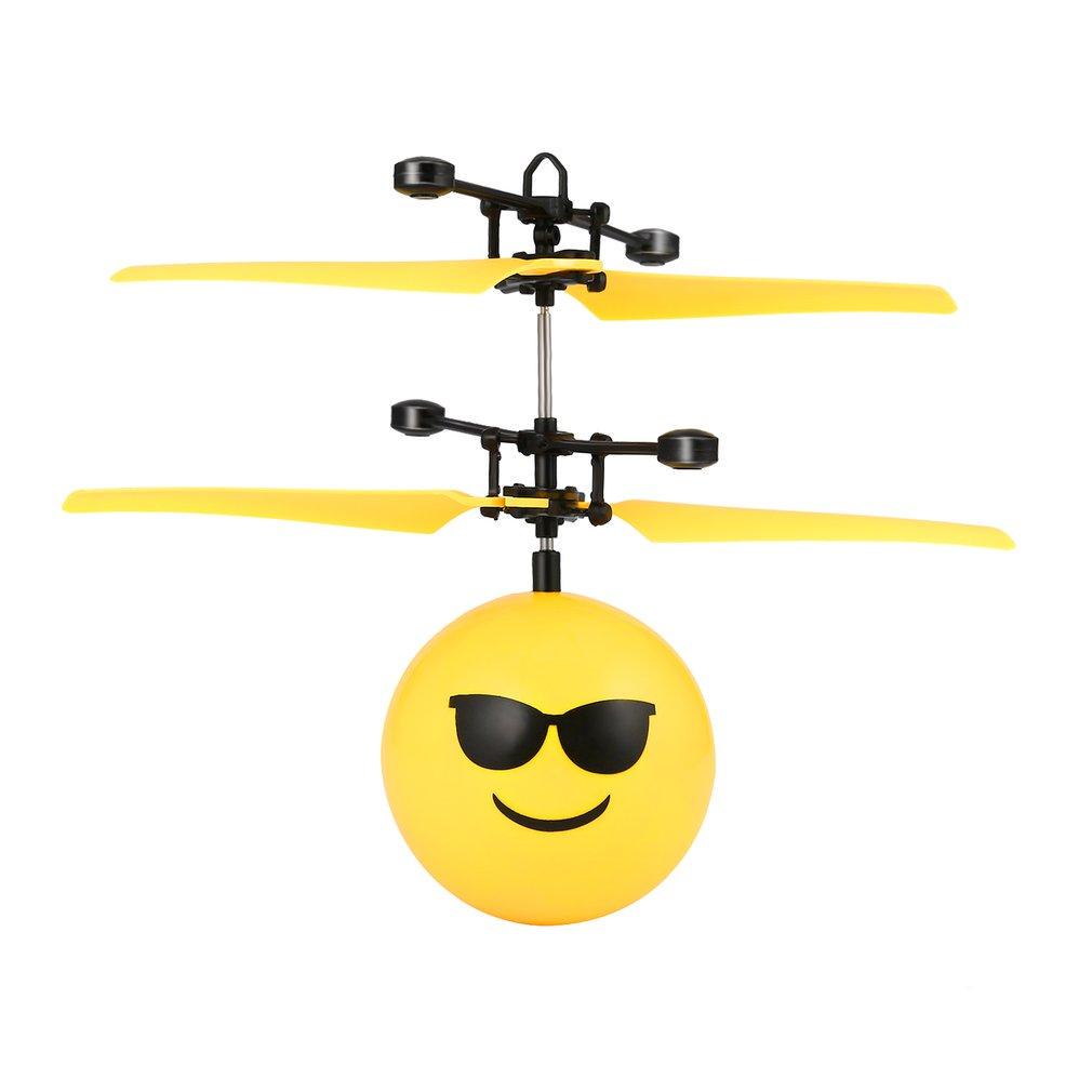 Magic Electric Flying Ball Helicopter Built-in LED Lighting Kids Toy ...