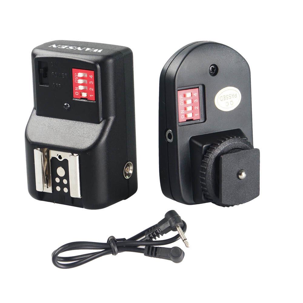 Channels FM Radio Wireless Remote Speedlite Flash Trigger for Canon ...