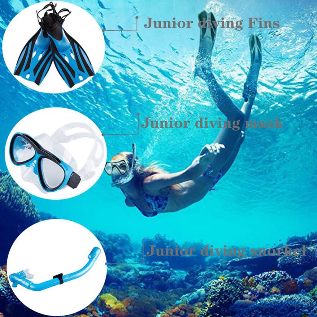 Mask Fin Snorkel Set Panoramic View Diving Mask, Diving Fin, Diving ...