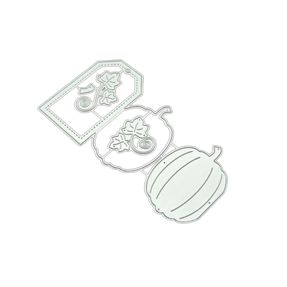 Buy Yousheng Pumpkin Tag Metal Cutting Dies DIY Scrapbook Emboss Paper ...