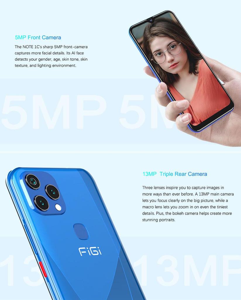 Buy Smartphone Figi Note 1C at affordable prices — free shipping, real ...