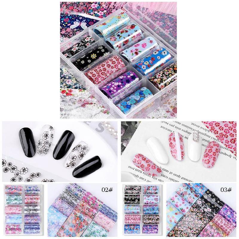 Buy Transfer Accessories Nail Art Sticker Decal DIY Manicure Women Nail ...