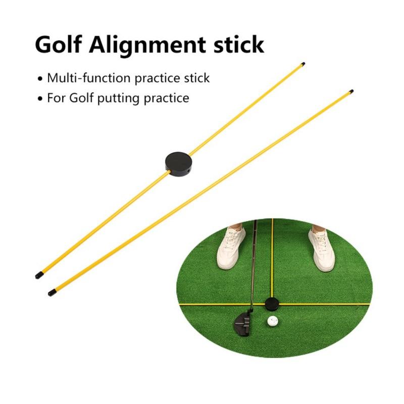 Golf Indicator Stick Putter Auxiliary Trainer Golf Alignment Stick ...