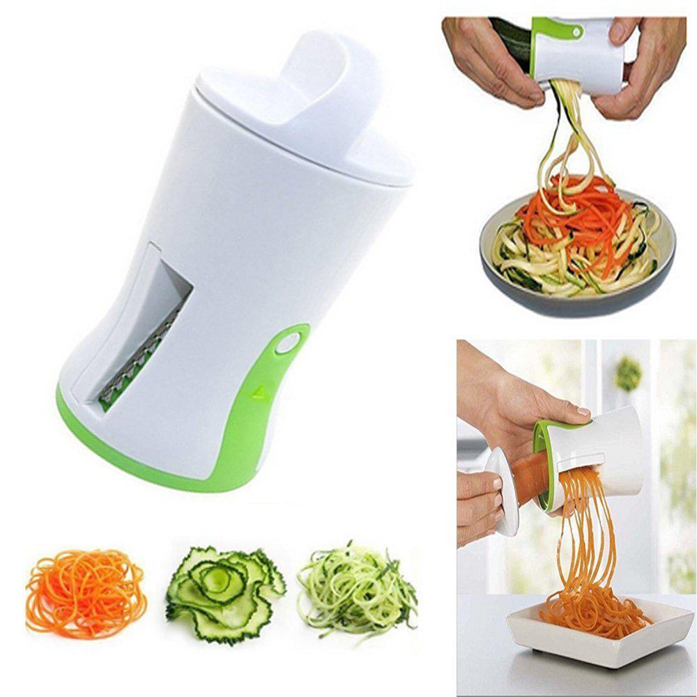 Cheap Creative Spiral Vegetable Slicer Spaghetti Spiral Noodle Machine ...