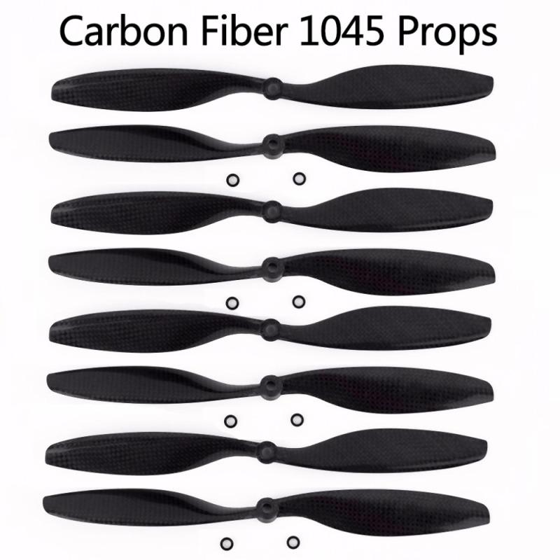 Buy 10x4.5 1045 Carbon Fiber Propeller Blade for Multicopter 10inch ...
