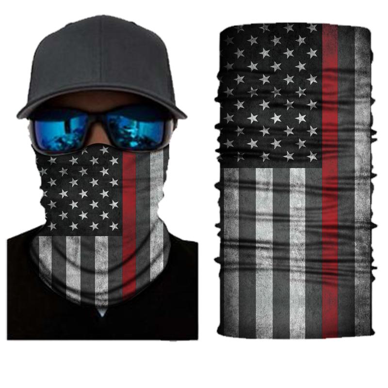 Buy Nessaj Outdoor Sports Magic Headwear Neckerchief Skull Head Half ...