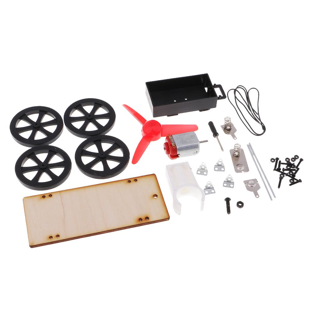Buy DIY Assembled RC Wind Car Model Robot Science Experiment ...