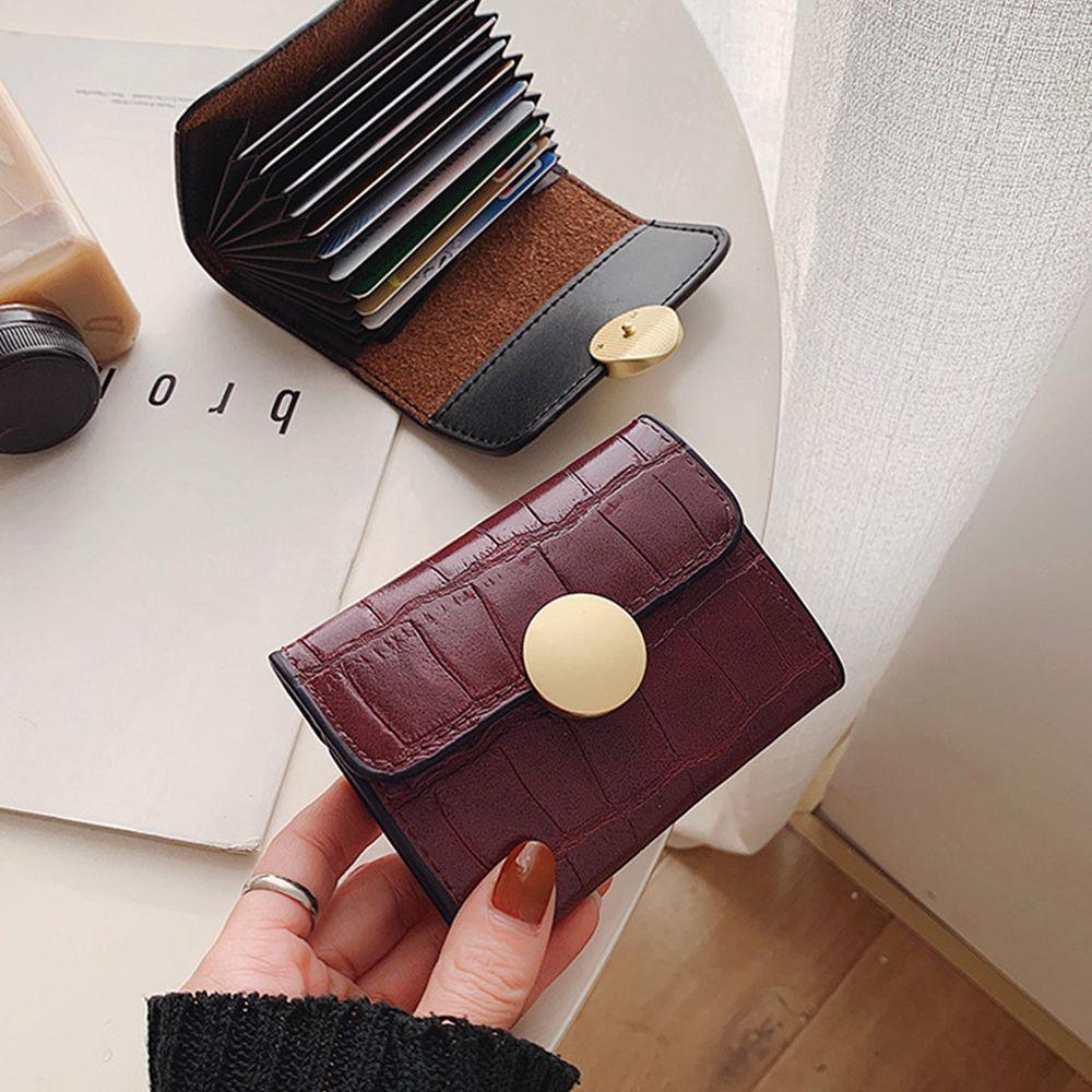 Satın alın Women Luxury Card Holder Fashion Mini Short Wallet Small ...