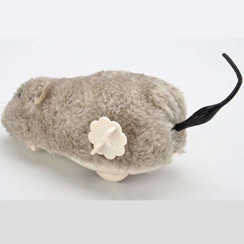 Buy Amber Baby Pet Toys Clockwork Plush Mice Can Dance And Bouncing ...
