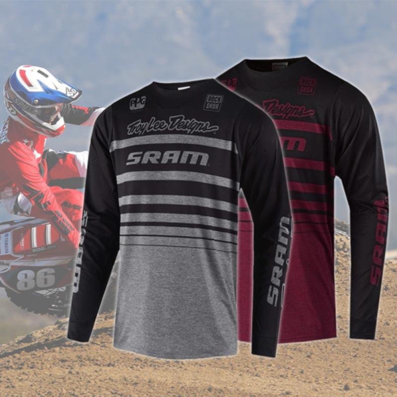 Buy Sram Downhill New Fashion Team Racing Motorcycle Sports Jerseys Men ...