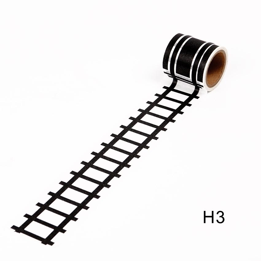 Buy Wide Creative Traffic Railway Highway Road Adhesive Masking Tape ...