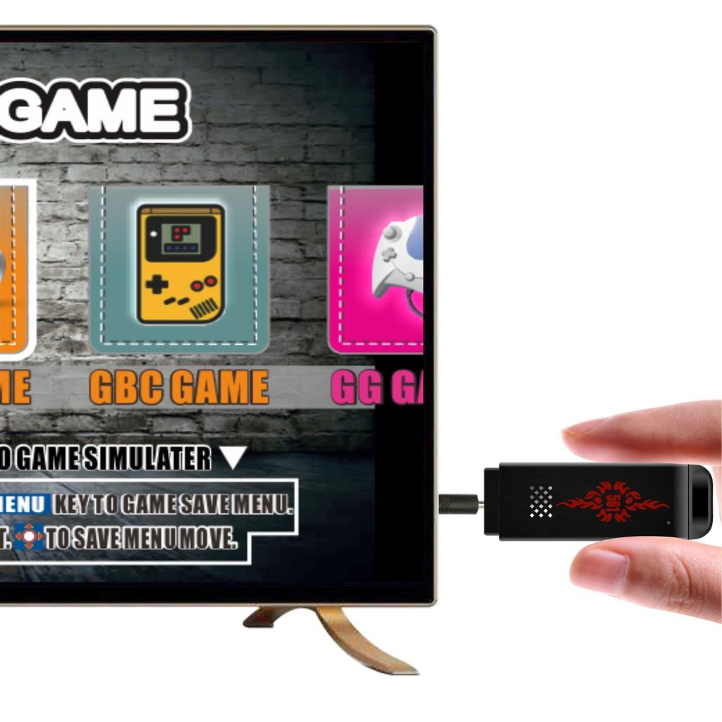 Buy [Sude] USB Wireless Console Game Stick 16 Bit Mini Retro Controller ...