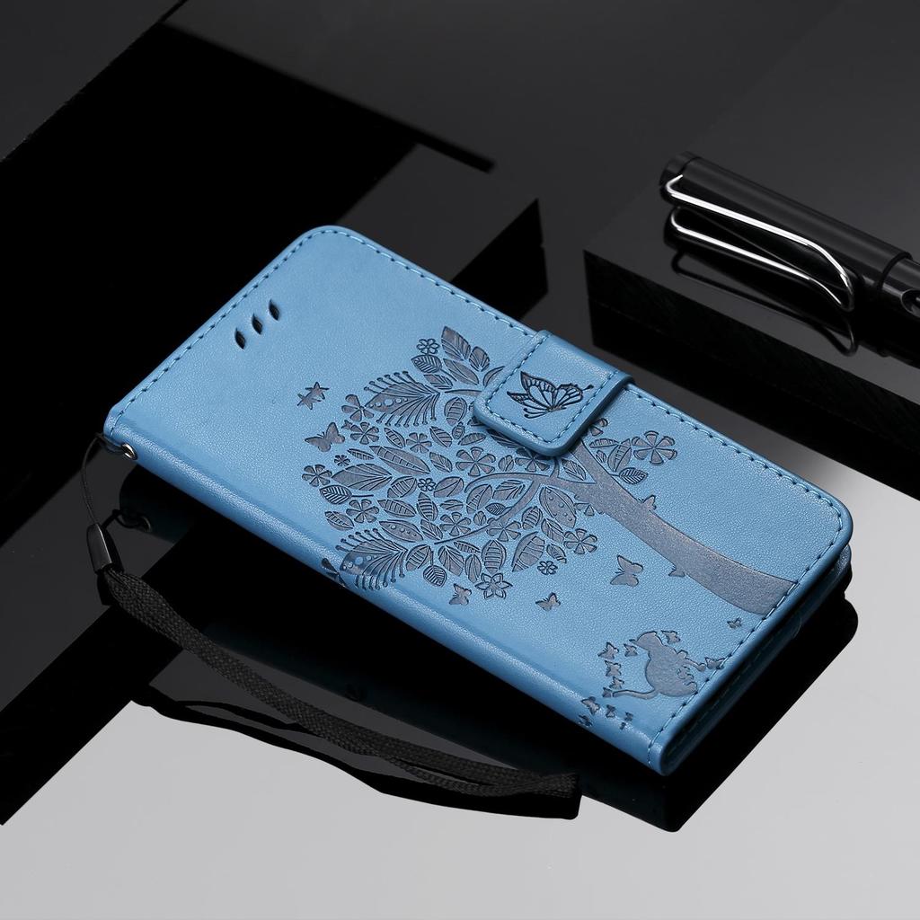 Buy PU Leather Case Compatible with iPhone Case Ultra Slim Embossing ...