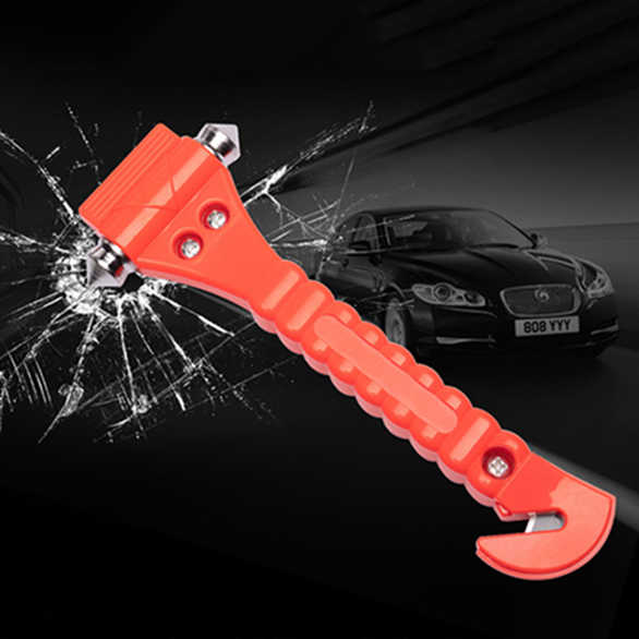 Car Two-in-one Safety Hammer with Base Life-saving Emergency Hammer ...