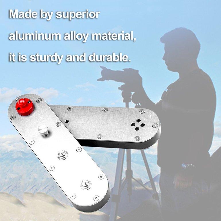 Buy SZW 4 Time Distance 24cm To 70cm Mini Camera Slider Adjustable DSLR ...