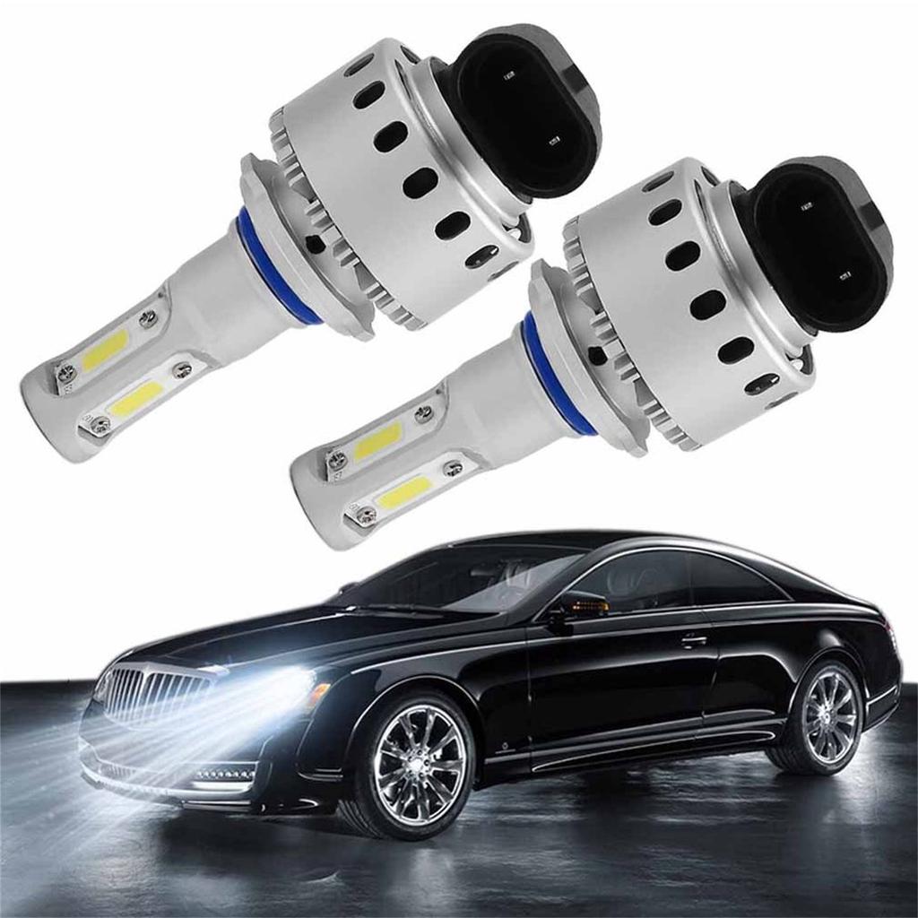 Buy 2pcs High-power 9005 COB Chip Driving Headlight LED Car Headlight ...