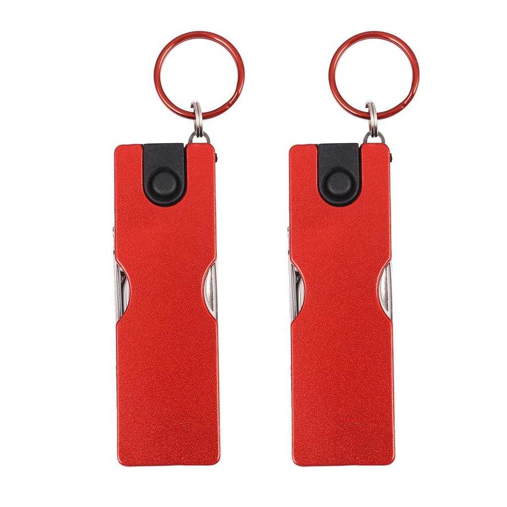 Satın alın 2X Multifunction Mini Fashion Keychain Stainless Steel Nail ...