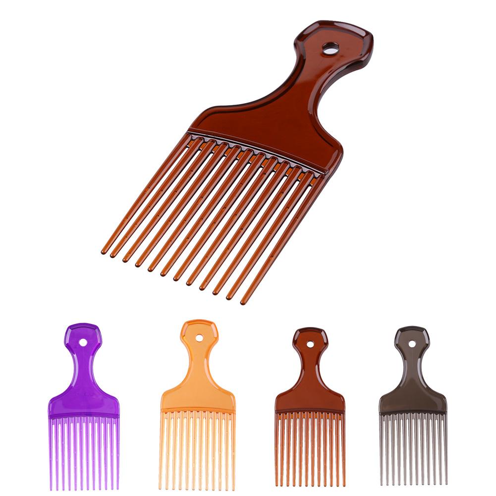 Buy Curly Hair Comb Pro Hairdressing Fork Comb Hairbrush Hair Styling ...