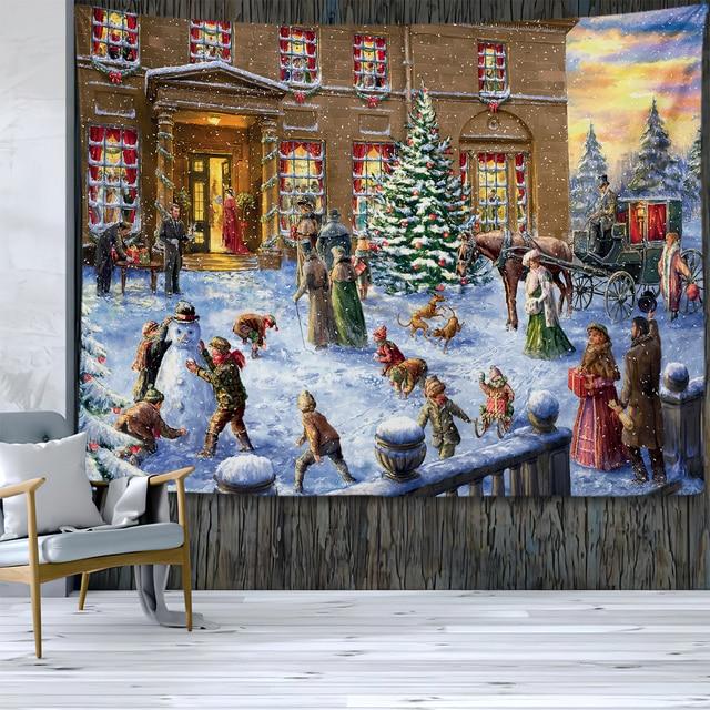 Buy Christmas tapestries wall hangings Bohemia hippies dormitory room ...