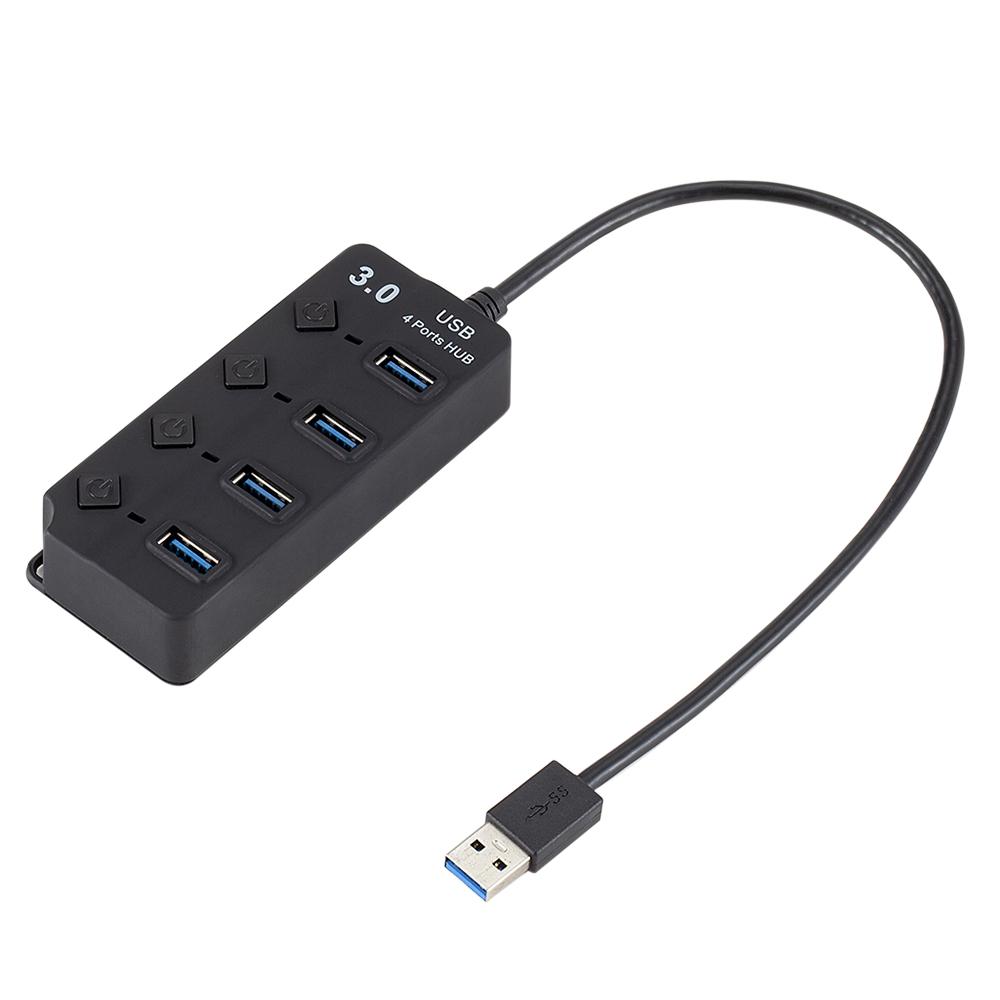 Cheap USB 3.0 HUB Splitter 4 Ports with On/Off Switches High Speed ...