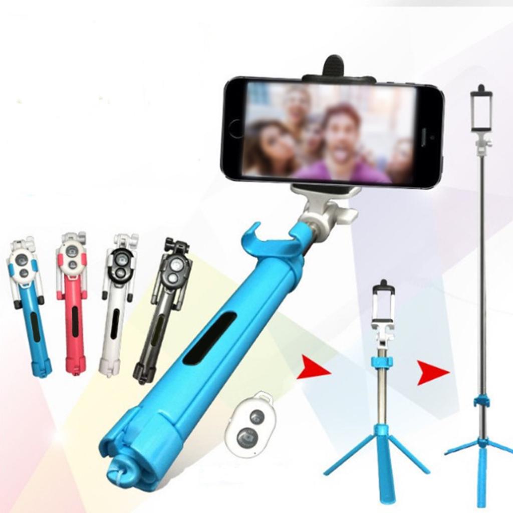 Buy Extendable Handheld Selfie Stick with Tripod Function Bluetooth ...
