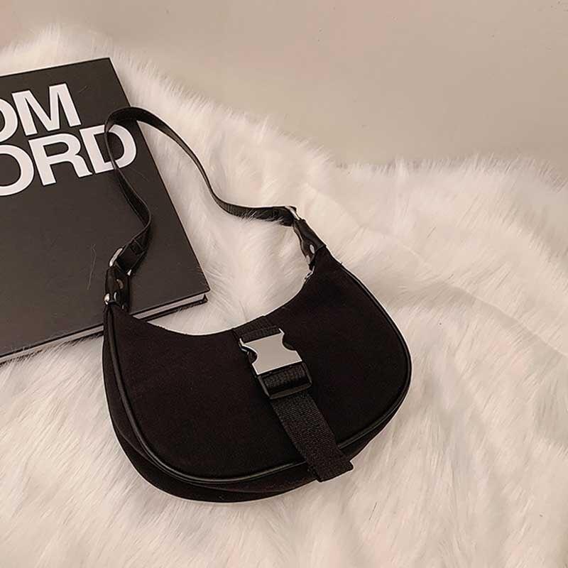 Buy New Single Shoulder Bag For Women Handbags Crescent Shape Bags ...