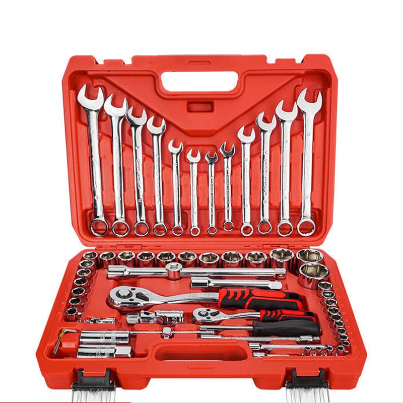 Buy 32 Pcs Auto Repair Kit Universal Ratchet Wrench Set Socket Car ...