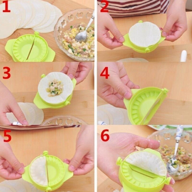 Buy Plastic Dumpling Maker Press Mold Kitchen Cooking Tool at ...