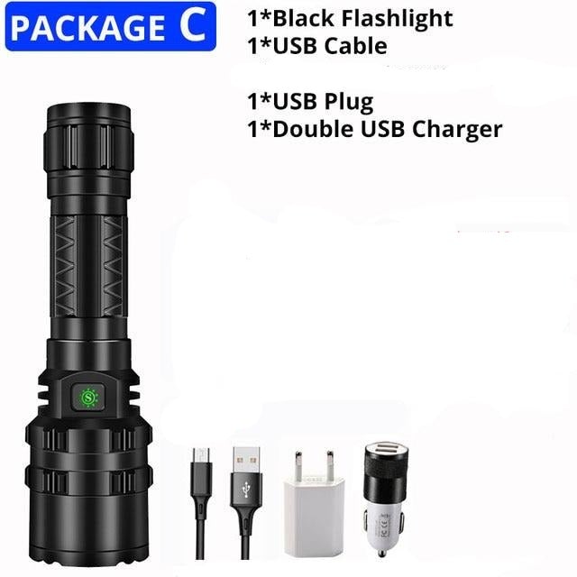 Buy Rechargeable LED Tactical Flashlights Waterproof Powerful High ...