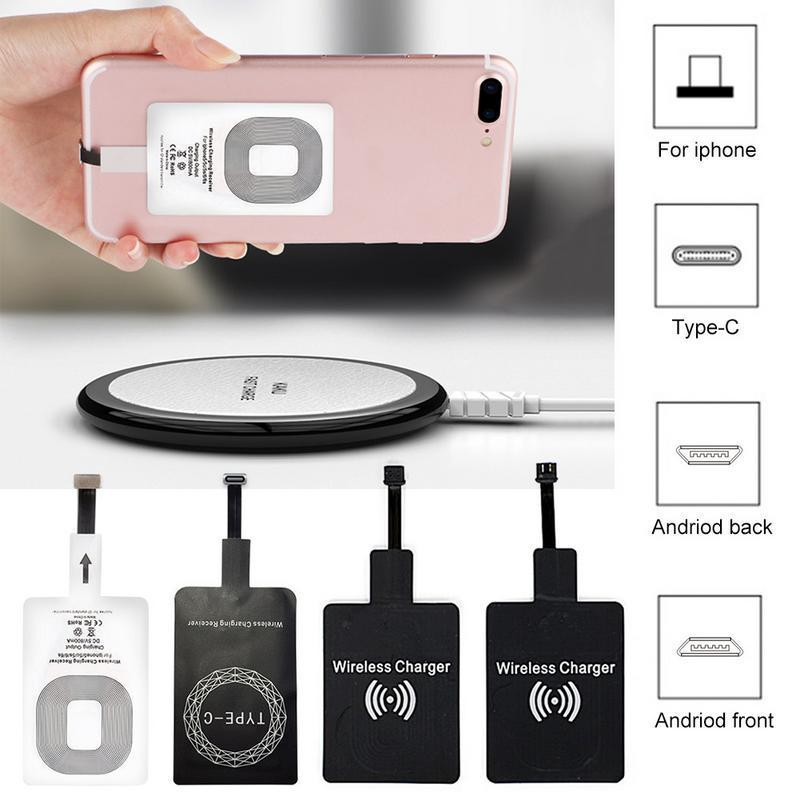 Buy Mobile Phones Wireless Charging Receiver Patch Qi Wireless Charging ...
